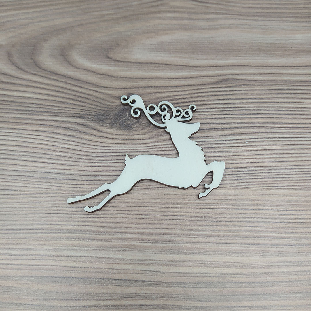 Rénszarvas A fa figura - Kreatív Alkotás